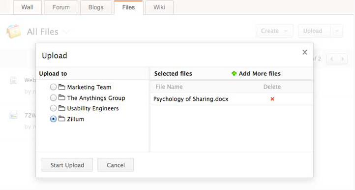 Zoho Connect - Social Business Collaboration App