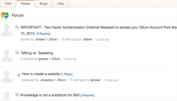 Zoho Connect - Social Business Collaboration App